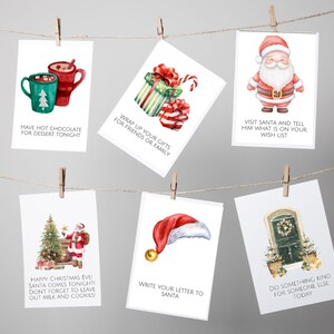 Printable Christmas Advent Activity / Instant Download Advent Calendar ...
