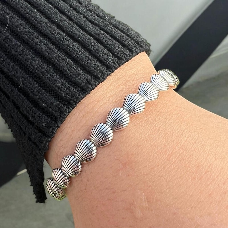 Shell Bag Charm Silver - Etsy UK