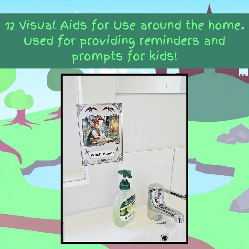 12 Fantasy Themed Visual Aids | Tool for Therapists & Parents ...