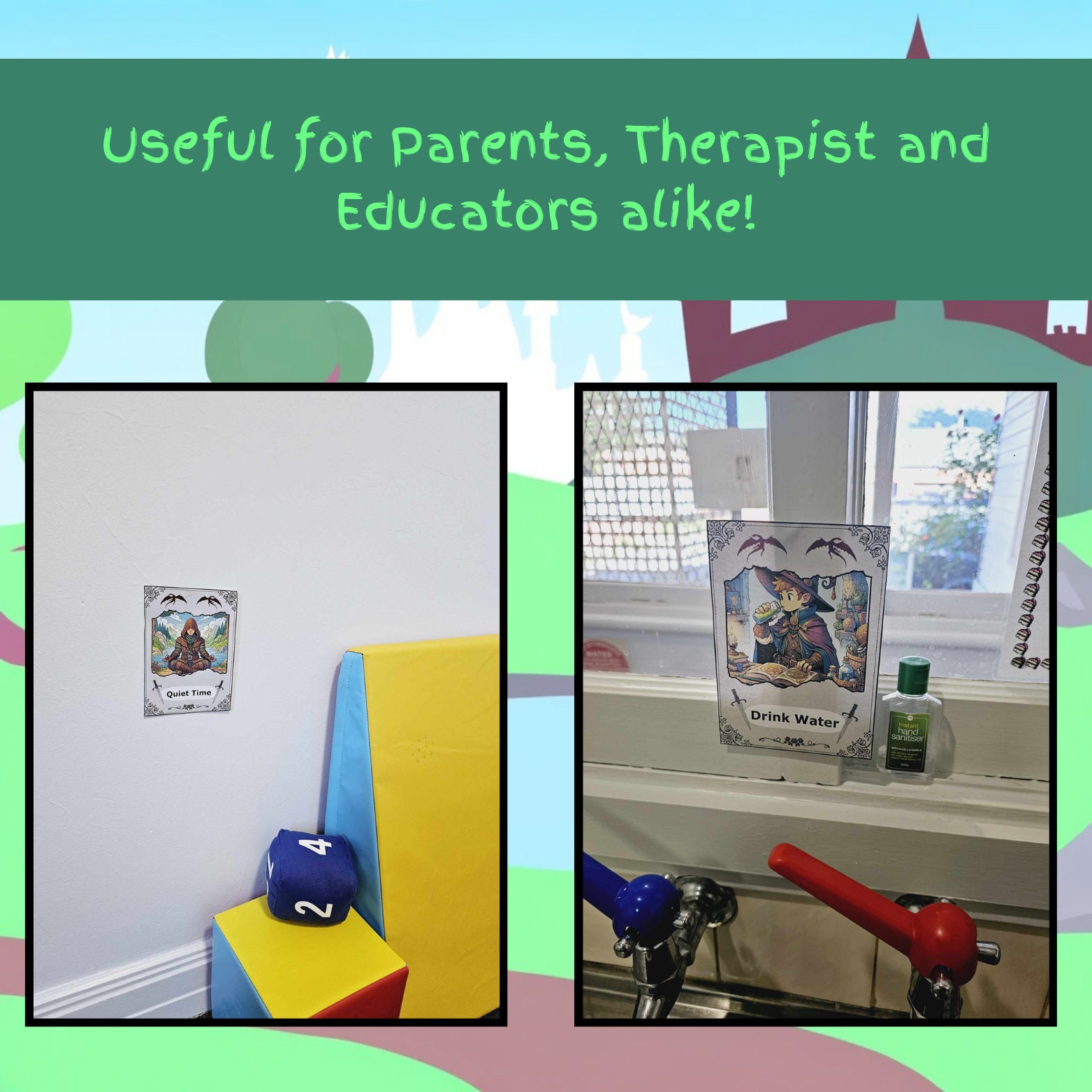 12 Fantasy Themed Visual Aids | Tool for Therapists & Parents ...