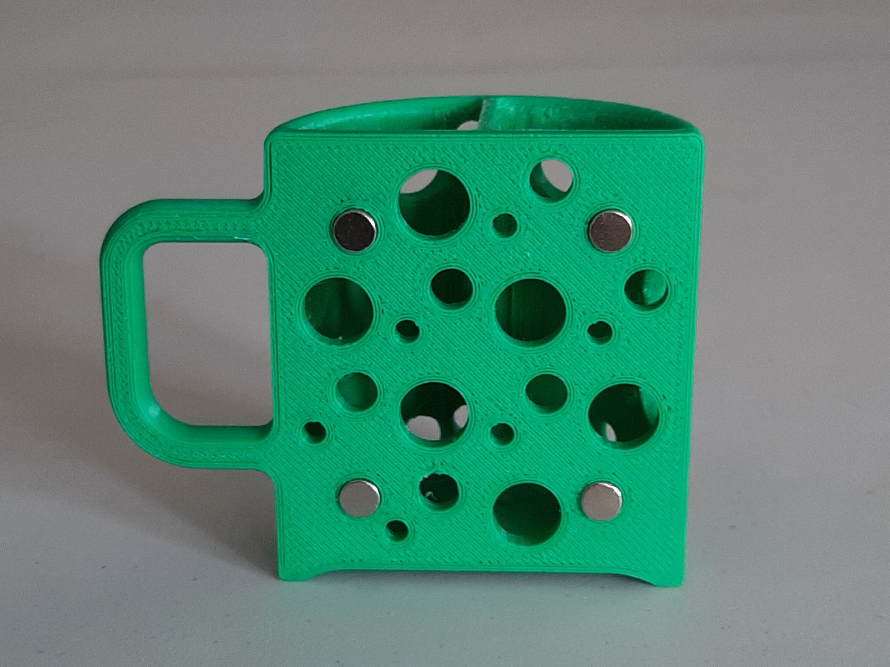 Magnetic Stylized Whiteboard Storage Container | Fridge Marker and Pen ...