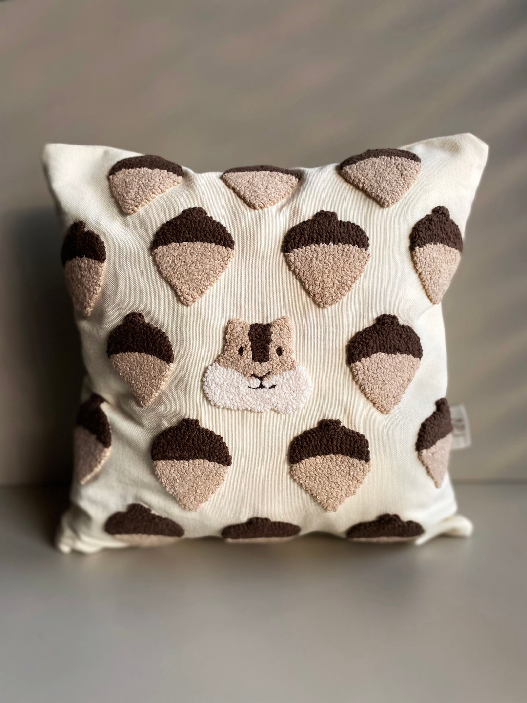 Pillow Case Handmade Punch Machining Hazelnut Pillow Case Children's ...