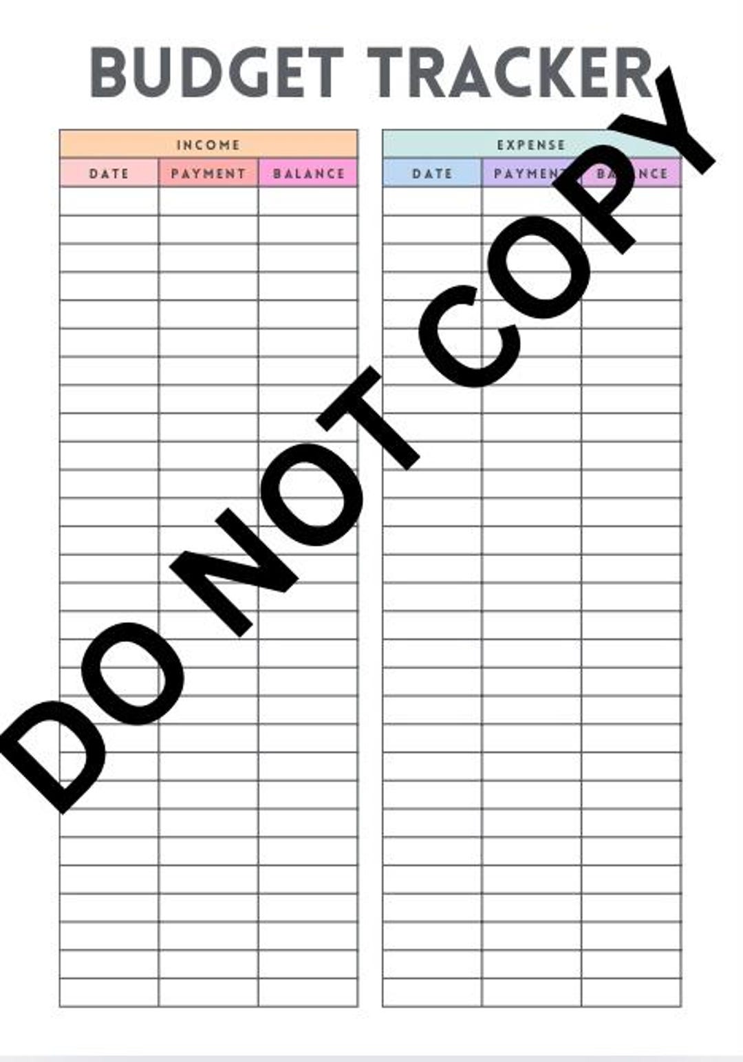 Planner. Budget Tracker. Meal Planner - Etsy