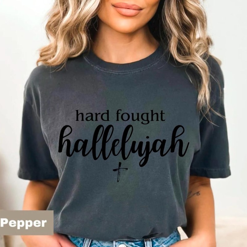 Hard Fought Hallelujah Png - Etsy