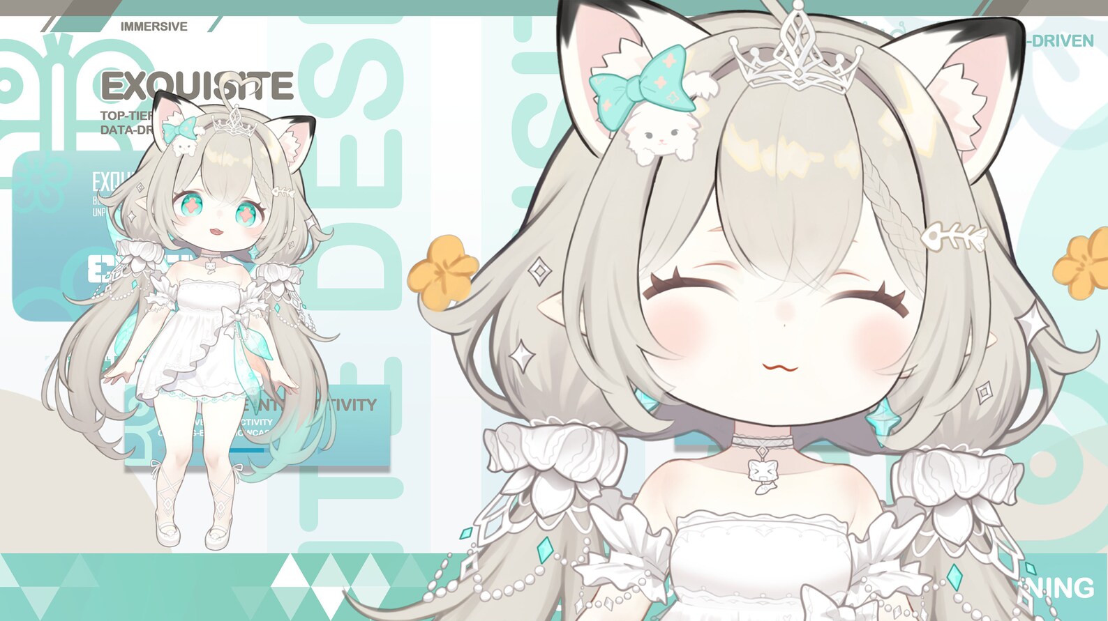Live2d Model: Candy Elfin - Vtuber Model FULLY RIGGED - Ready to Use ...