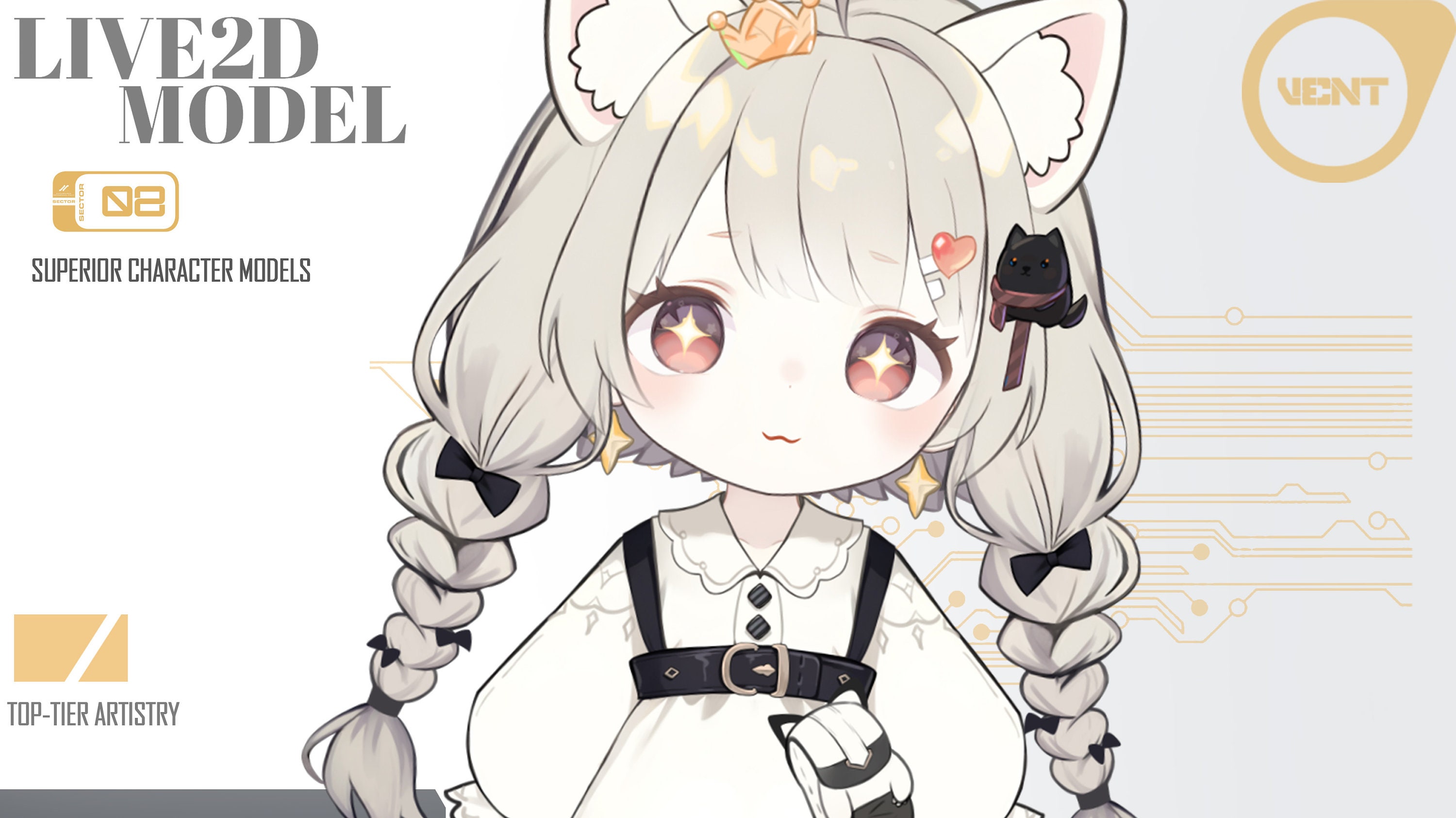 Live2d Model: Candy YOYO Vtuber Model FULLY RIGGED Ready to Use - Etsy Australia