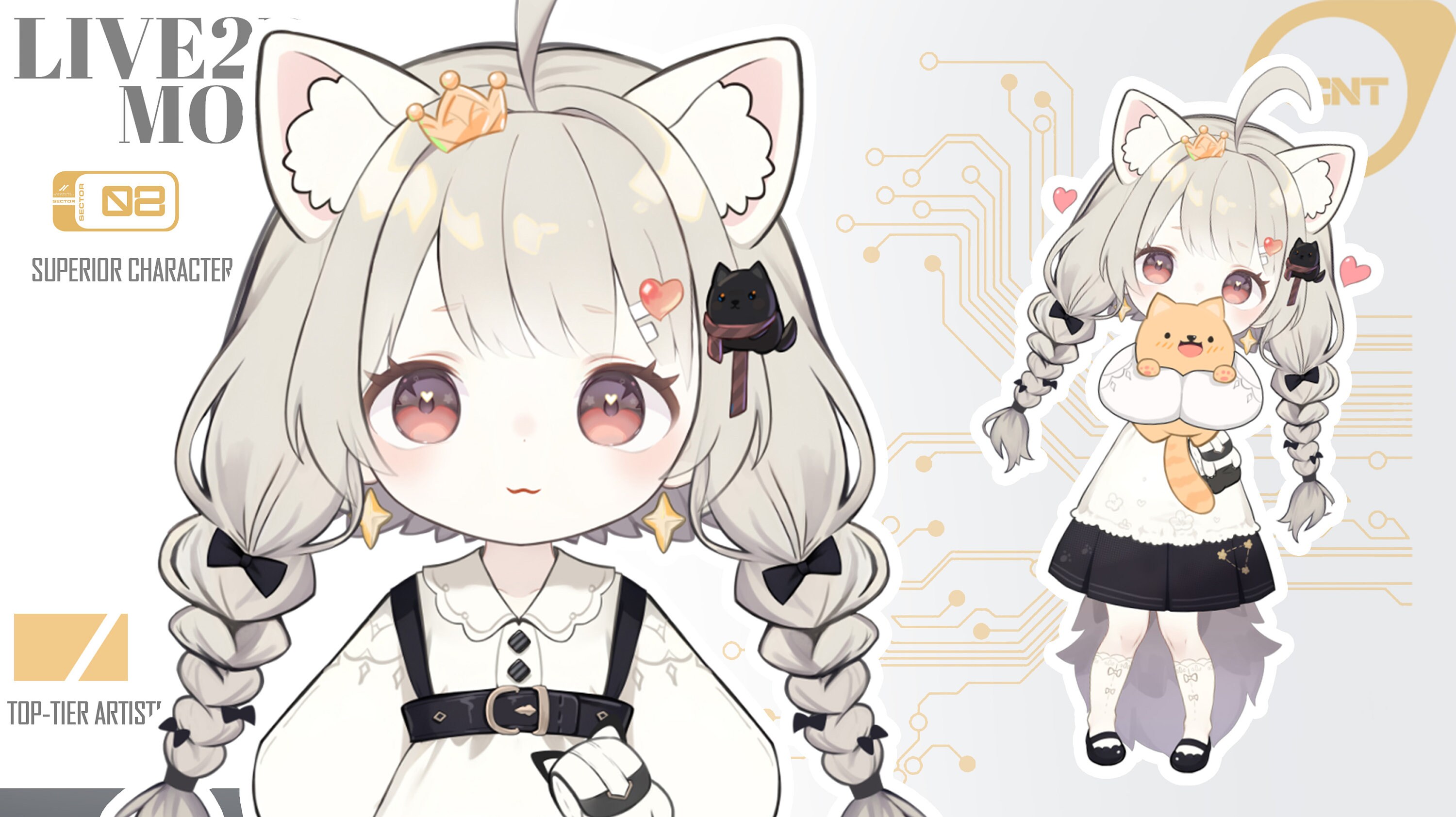 Live2d Model: Candy YOYO Vtuber Model FULLY RIGGED Ready to Use - Etsy Australia