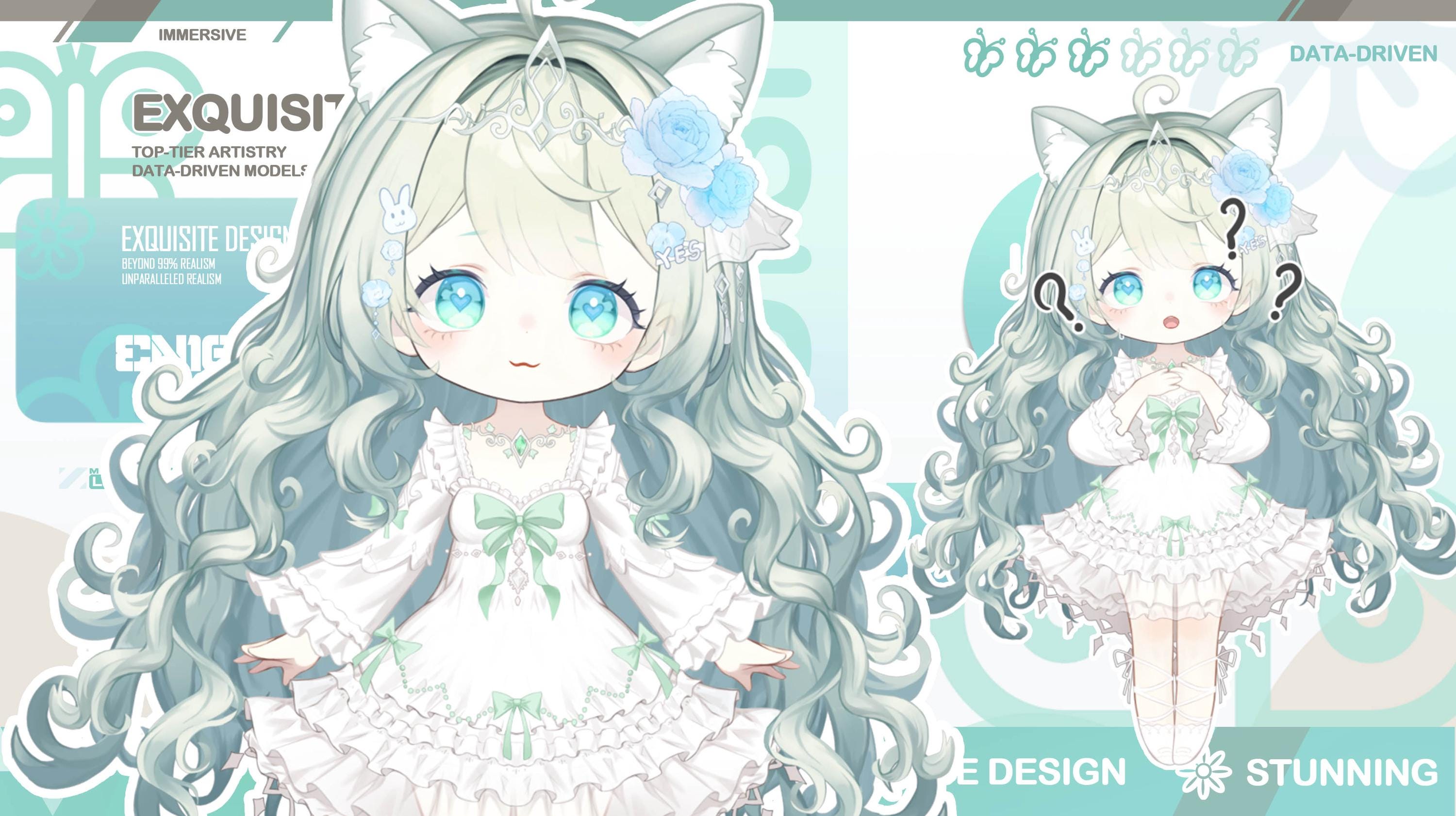 Live2d Model: Candy Meryl - Etsy