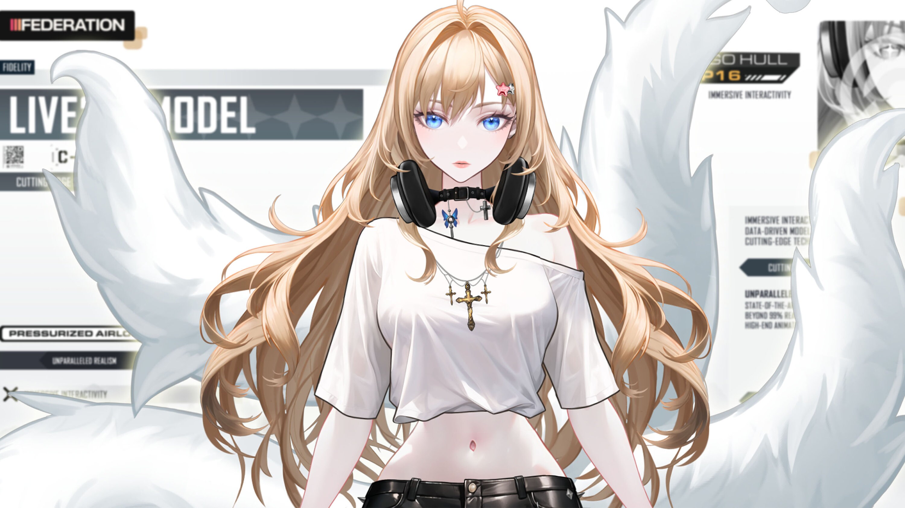 Live2d Model: Star Kiss Nova- Vtuber Model FULLY RIGGED - Ready to use! - Etsy.de