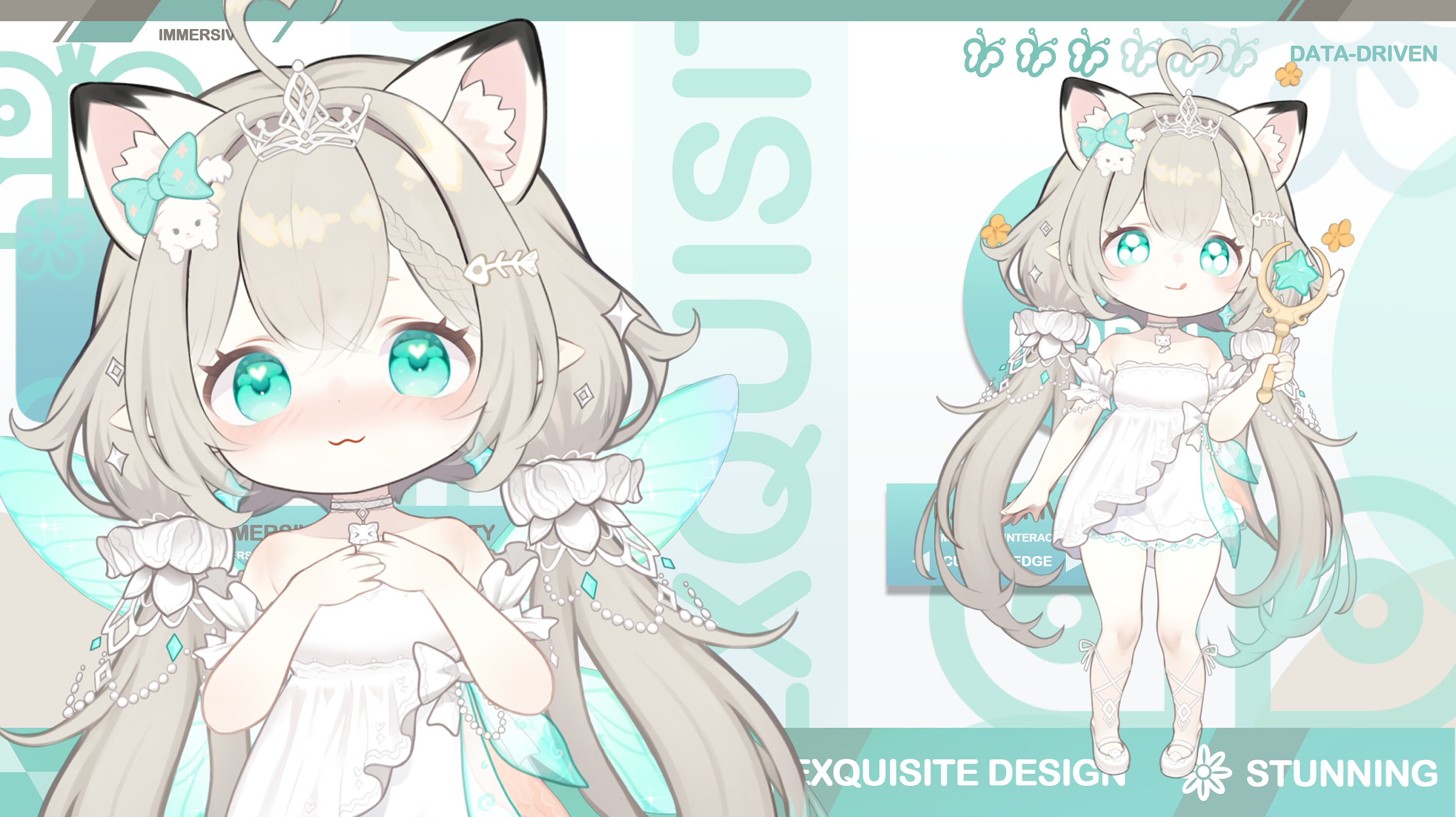Live2d Model: Candy Elfin - Vtuber Model FULLY RIGGED - Ready to Use ...