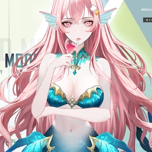 Live2d Model: Dream Kiss Orion- Vtuber Model FULLY RIGGED - Ready to Use! - Etsy