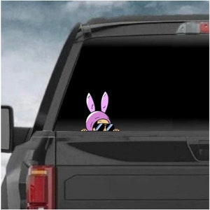 Louise Peeking Window Bob's Burgers Vinyl Decal Anime Sticker: Fun for ...