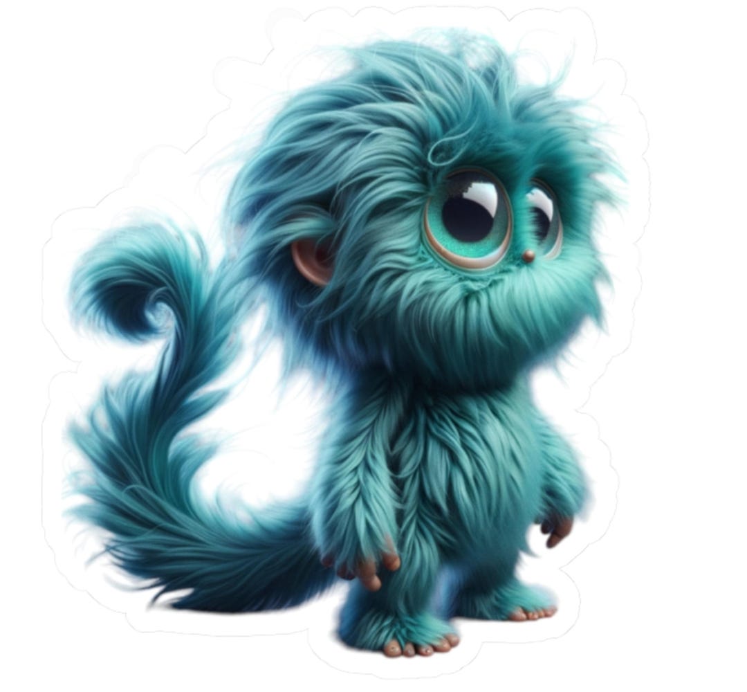 Lil Monsters Decal: so Cute Fun for Your Vehicle Window, Laptop, Water ...