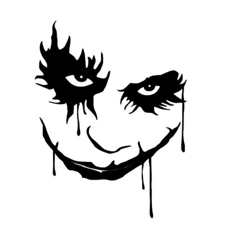 Joker Decal - Etsy