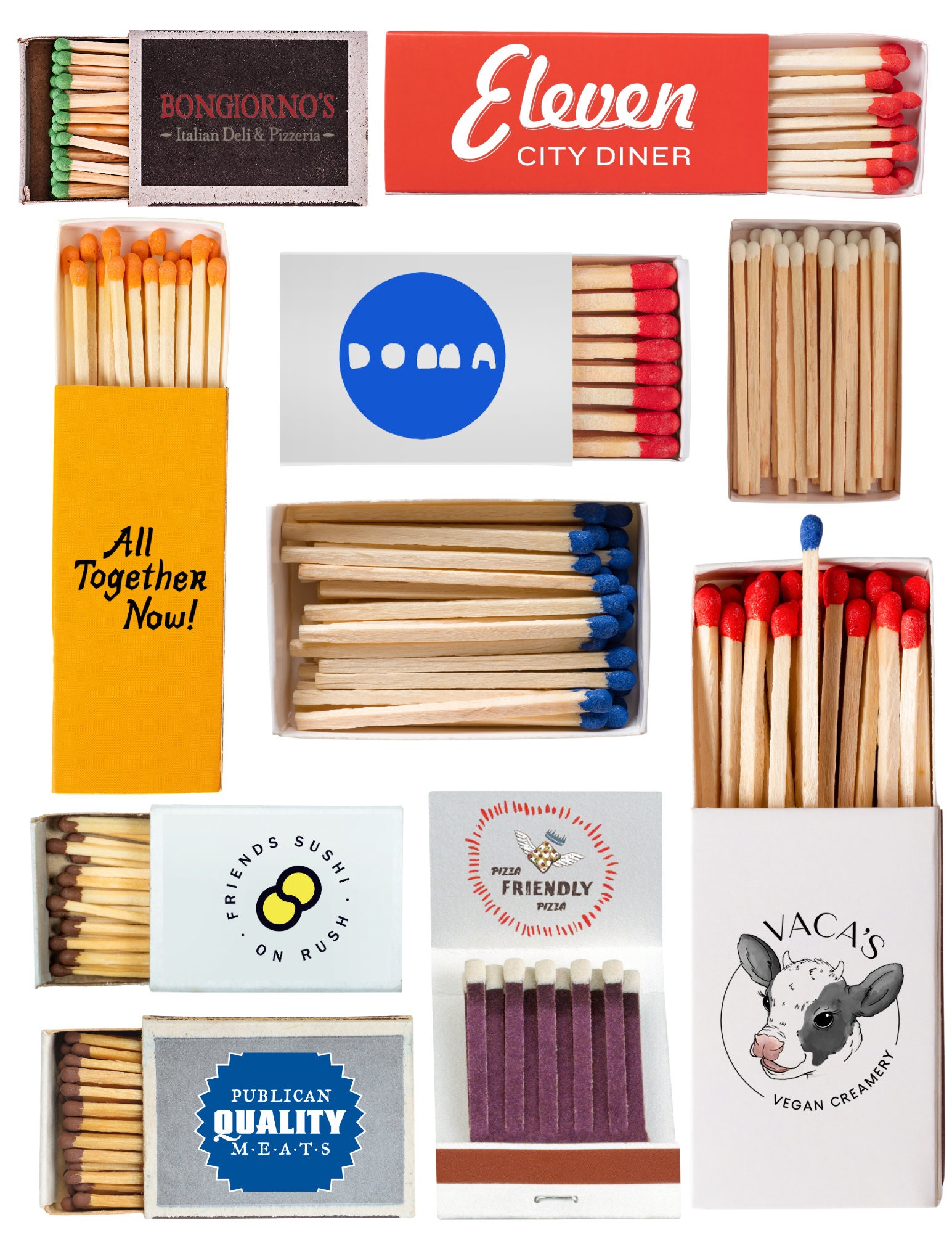 Custom Matchbook Digital Print Wall Art, Custom Matchbook Art, Gift for ...
