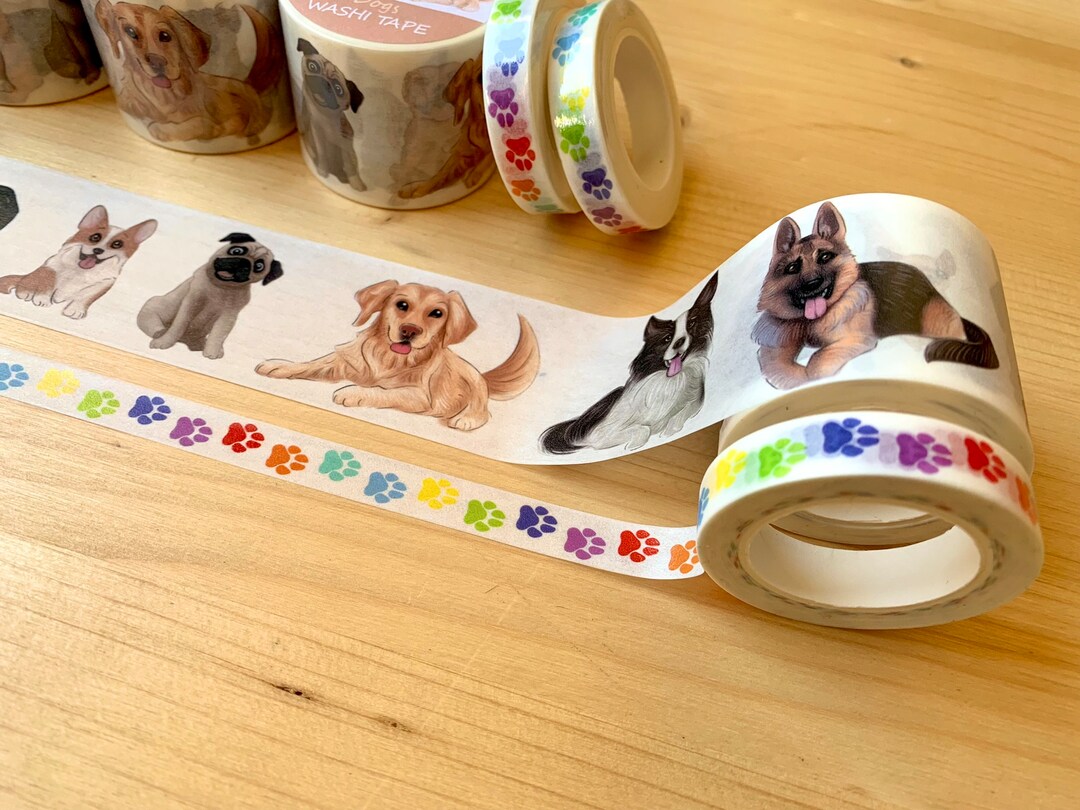 Dogs Washi Tapes - Etsy