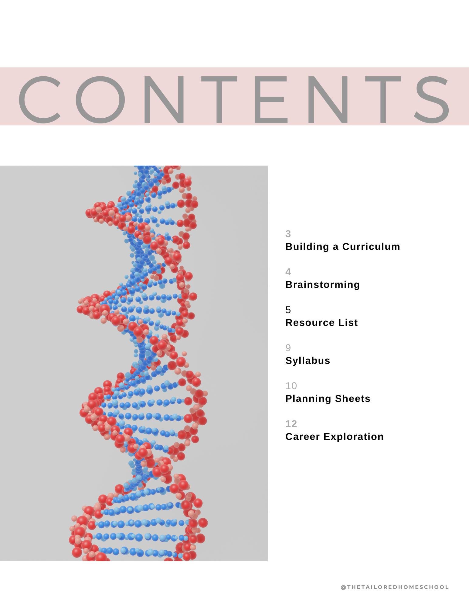 High School Biology Curriculum Builder - Etsy