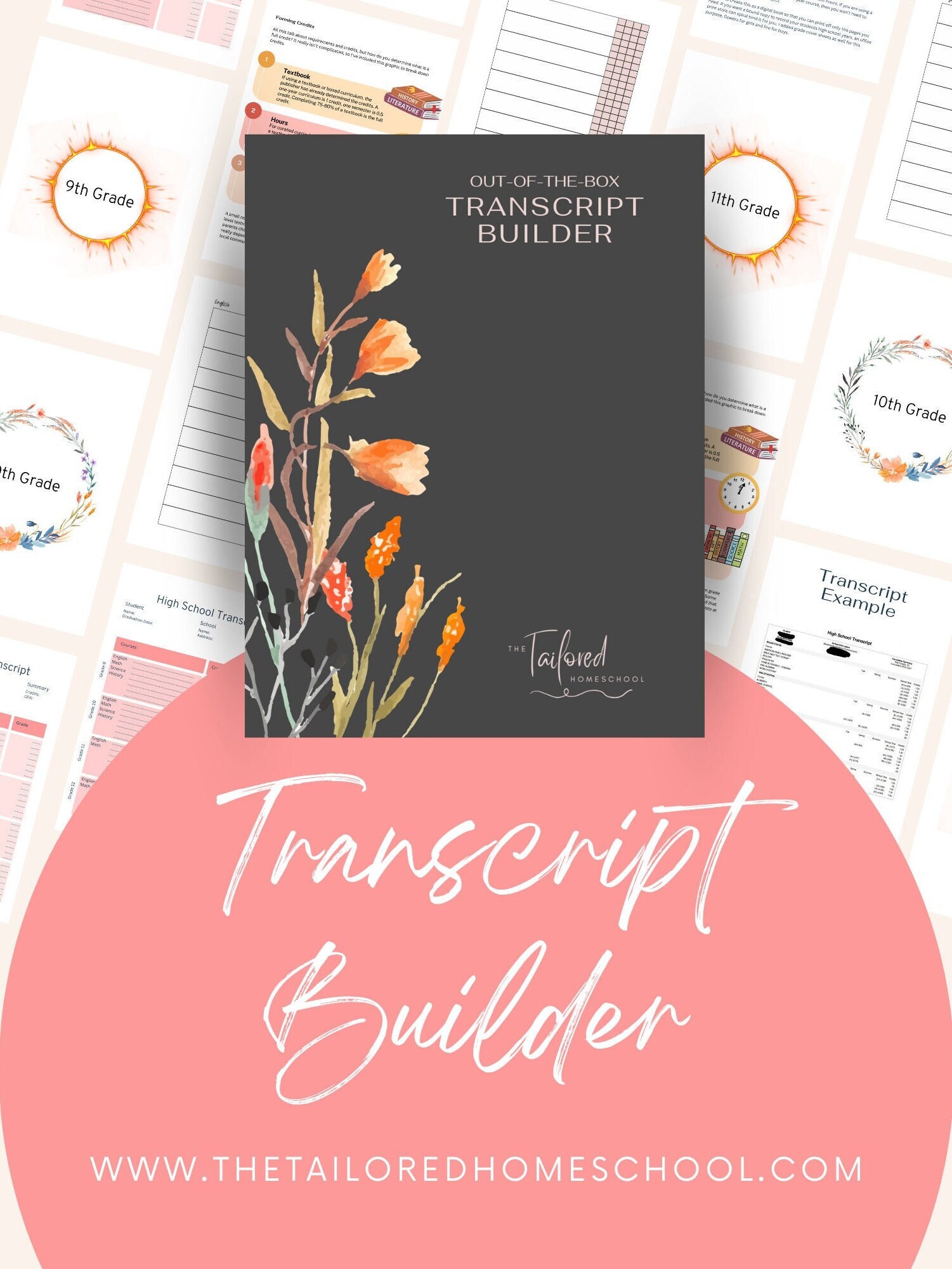 Out-of-the-box Transcript Builder - Etsy