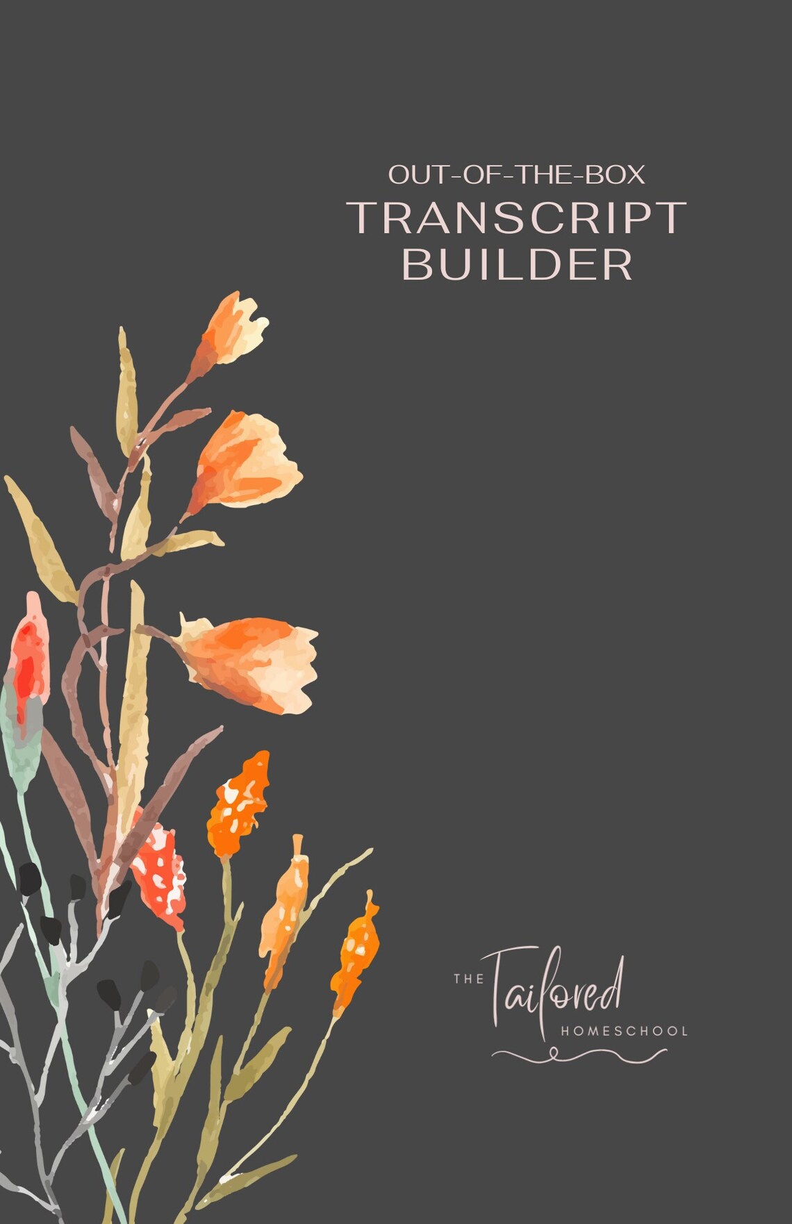 Out-of-the-box Transcript Builder - Etsy