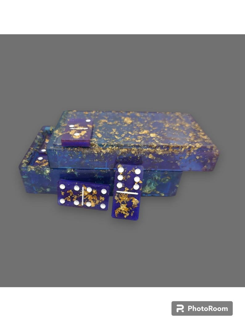Resin Domino Set - Etsy