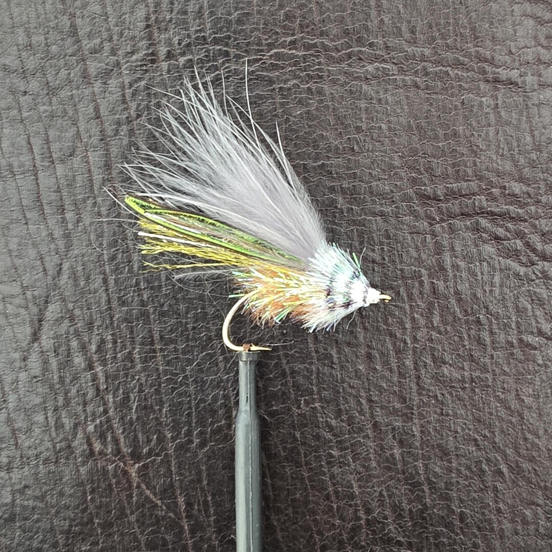 Marabou Grey Ghost Trout Spey Streamer - Etsy