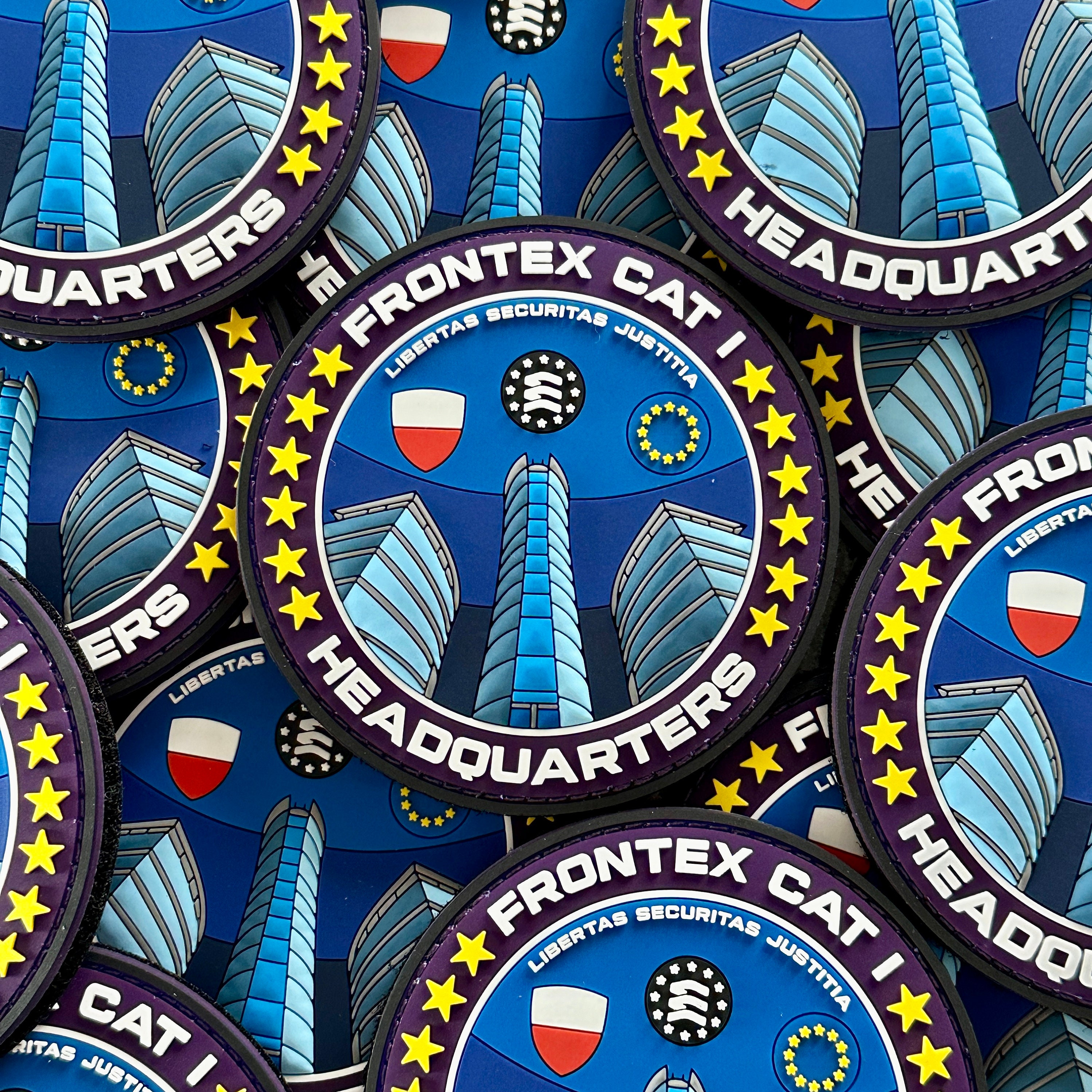 FRONTEX Border Police Patch Border Police Badge FRONTEX Coastguard ...