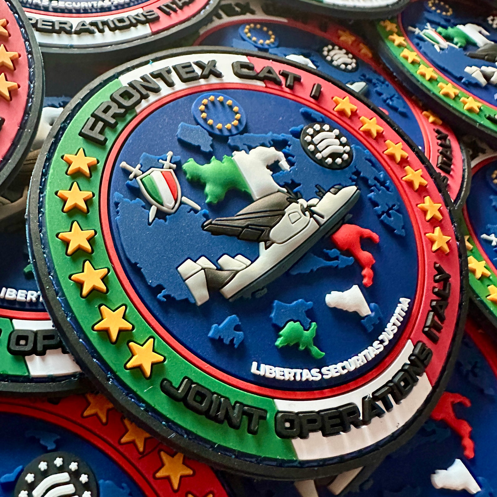 FRONTEX Border Police Patch Border Police Badge FRONTEX Coastguard ...