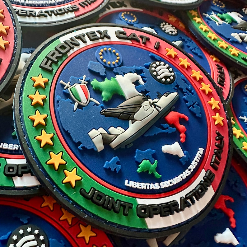 FRONTEX Border Police Patch Border Police Badge FRONTEX Coastguard ...