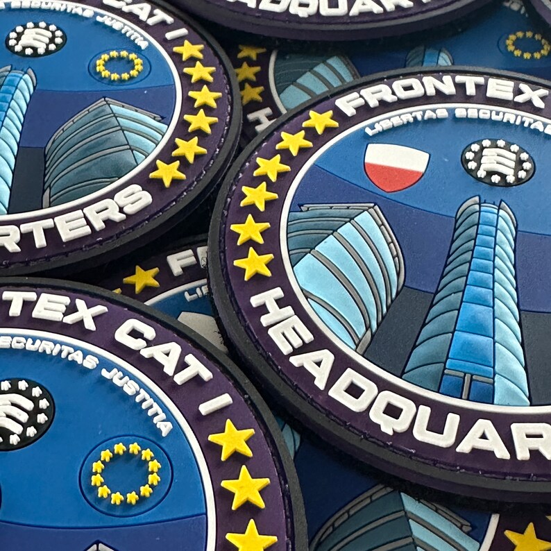 FRONTEX Border Police Patch Border Police Badge FRONTEX Coastguard ...