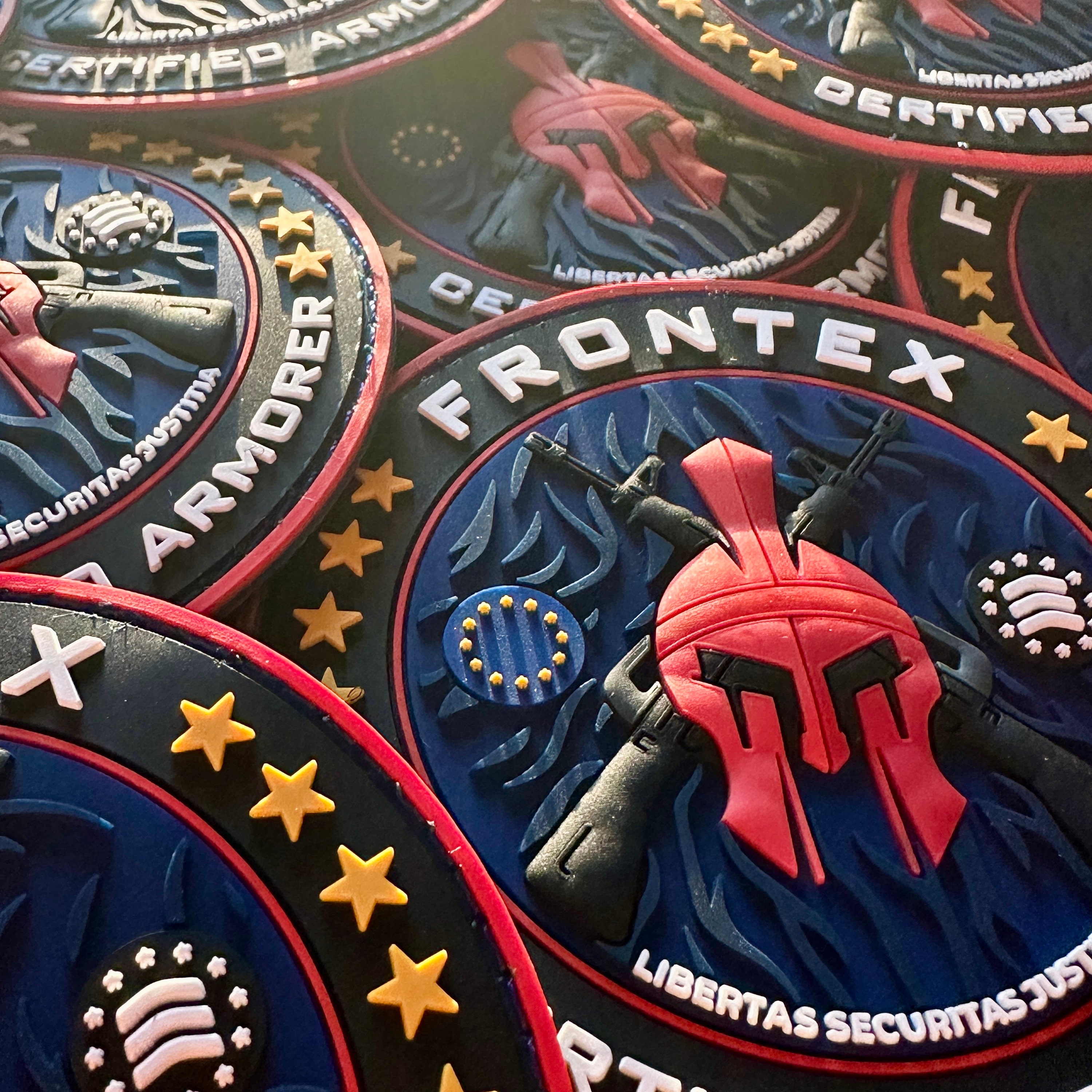 FRONTEX Border Police Patch Border Police Badge FRONTEX Coastguard ...