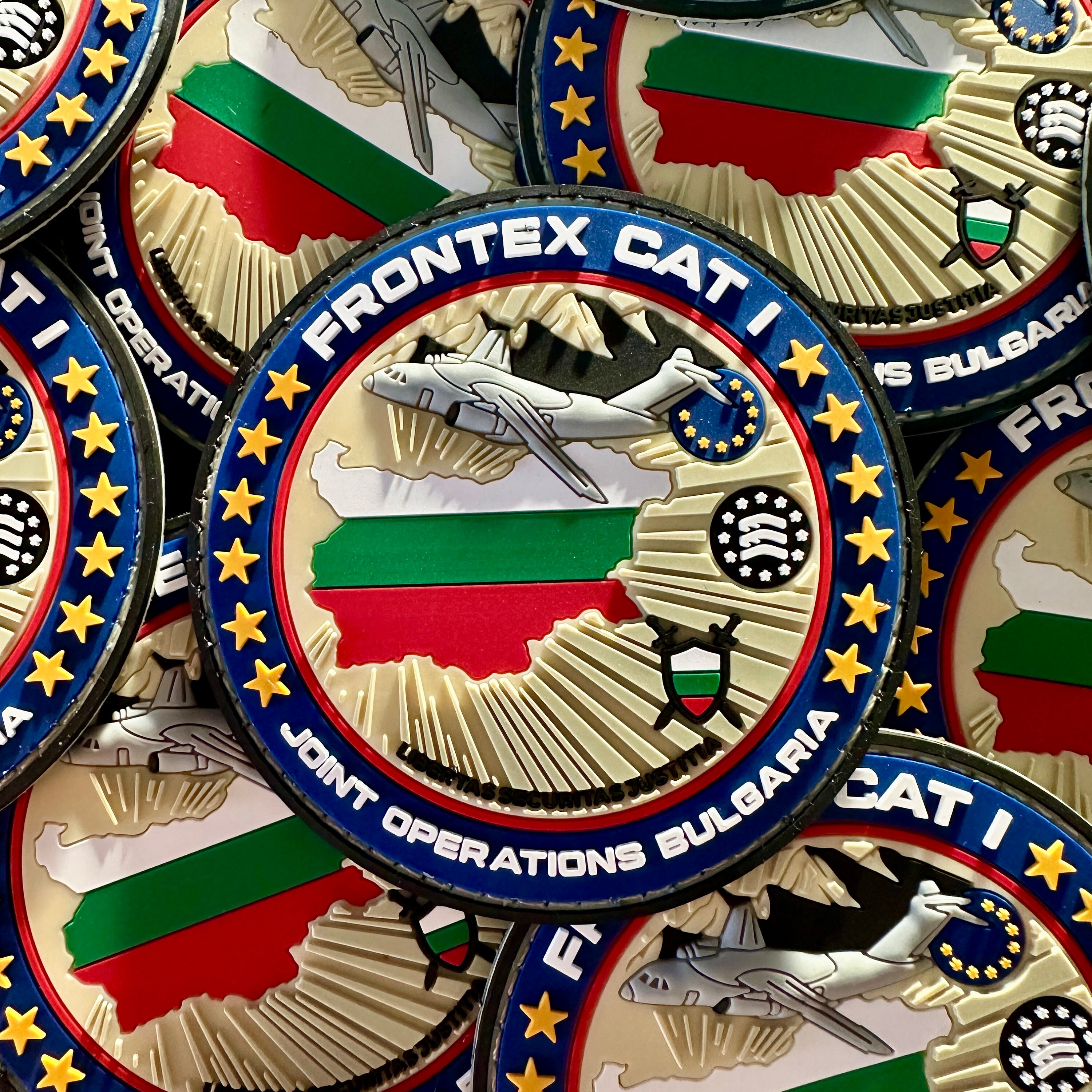 FRONTEX Border Police Patch Border Police Badge FRONTEX Coastguard ...