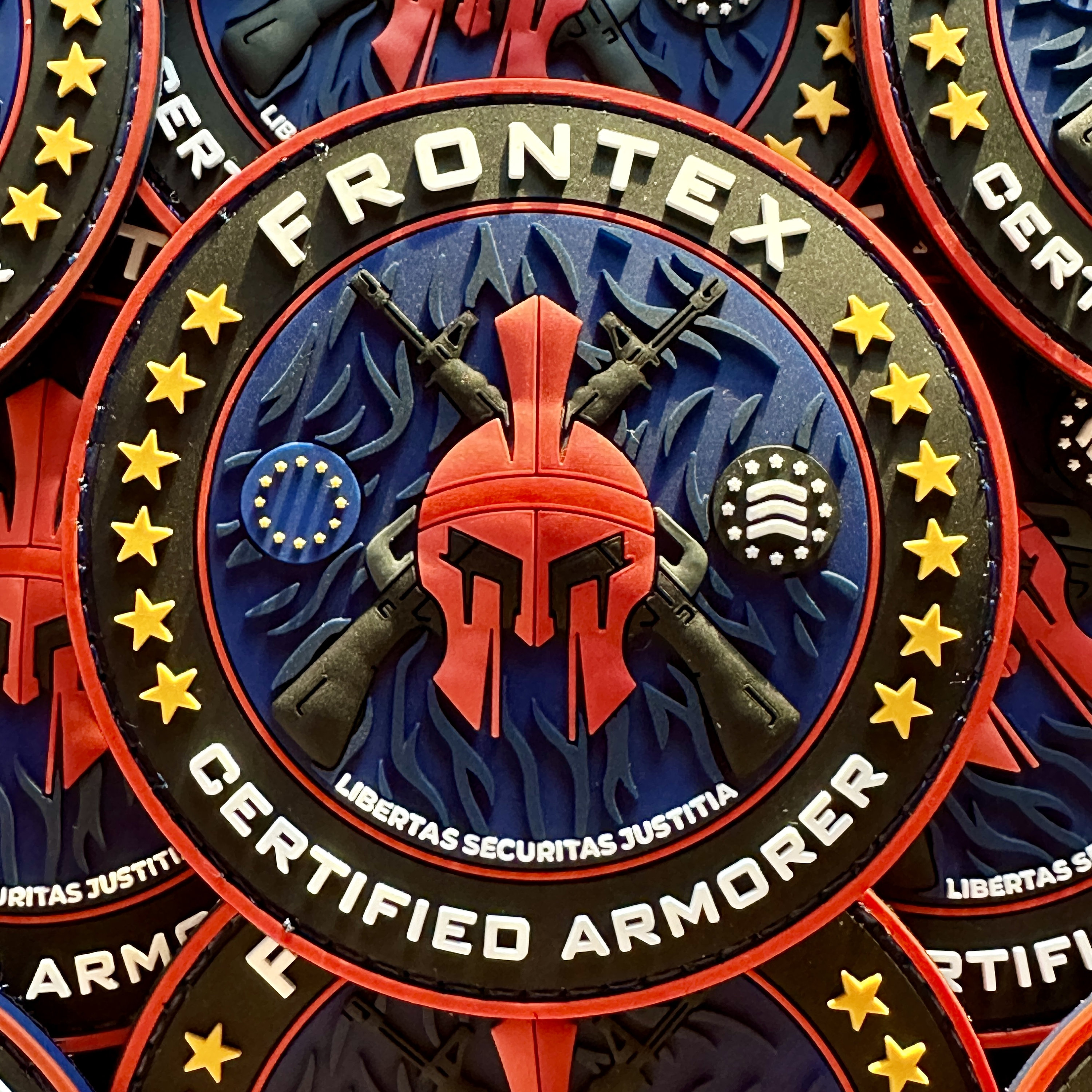 FRONTEX Border Police Patch Border Police Badge FRONTEX Coastguard ...