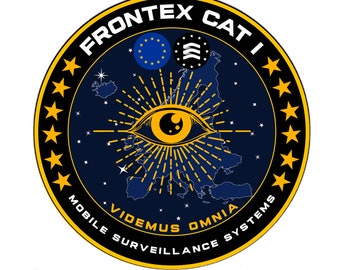 FRONTEX Border Police Patch Border Police Badge FRONTEX Coastguard ...