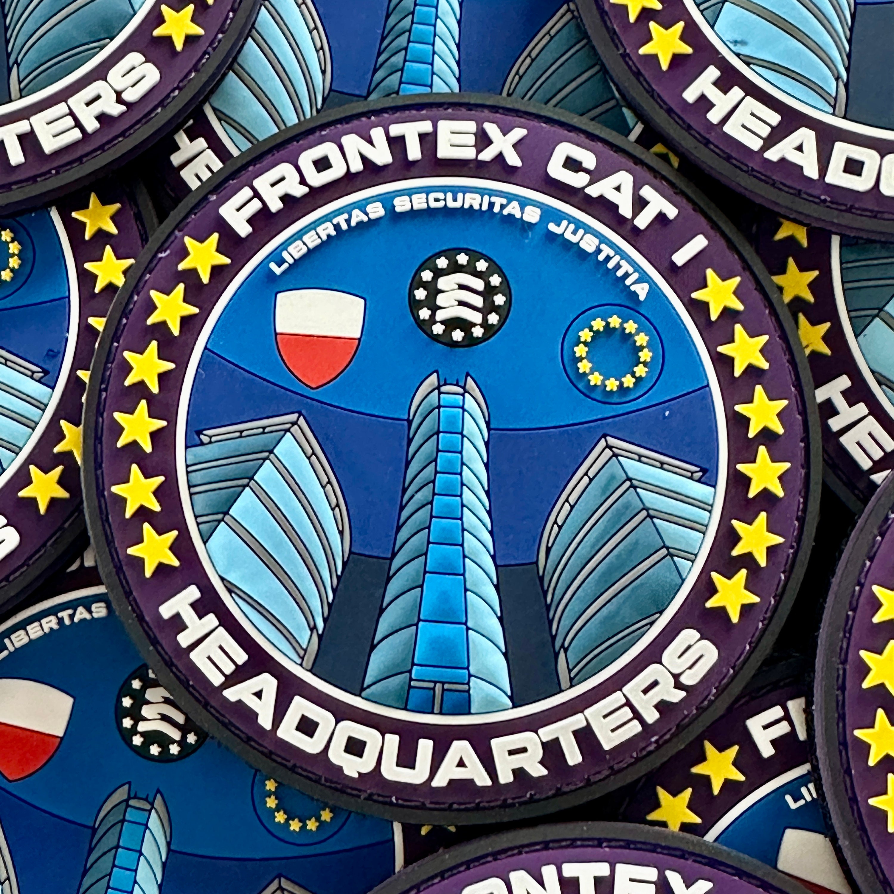 FRONTEX Border Police Patch Border Police Badge FRONTEX Coastguard ...