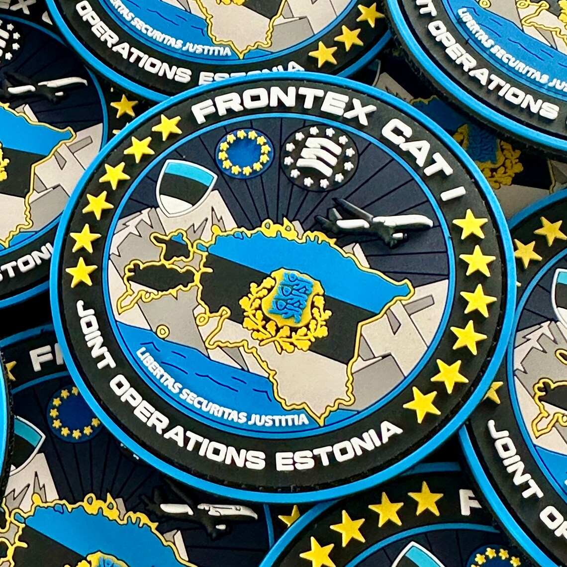 FRONTEX Border Police Patch Border Police Badge FRONTEX Coastguard ...