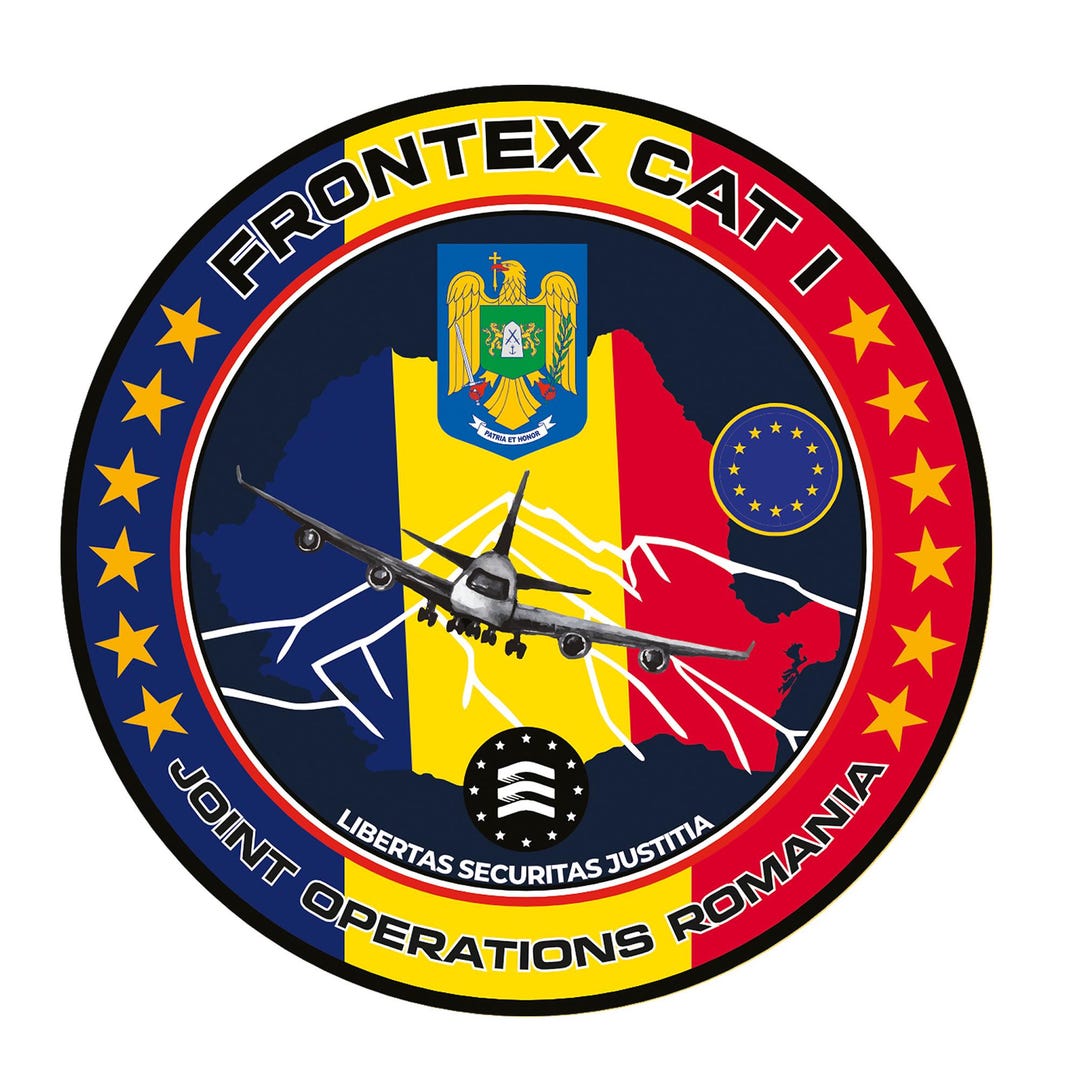 FRONTEX Border Police Patch Border Police Badge FRONTEX Coastguard ...