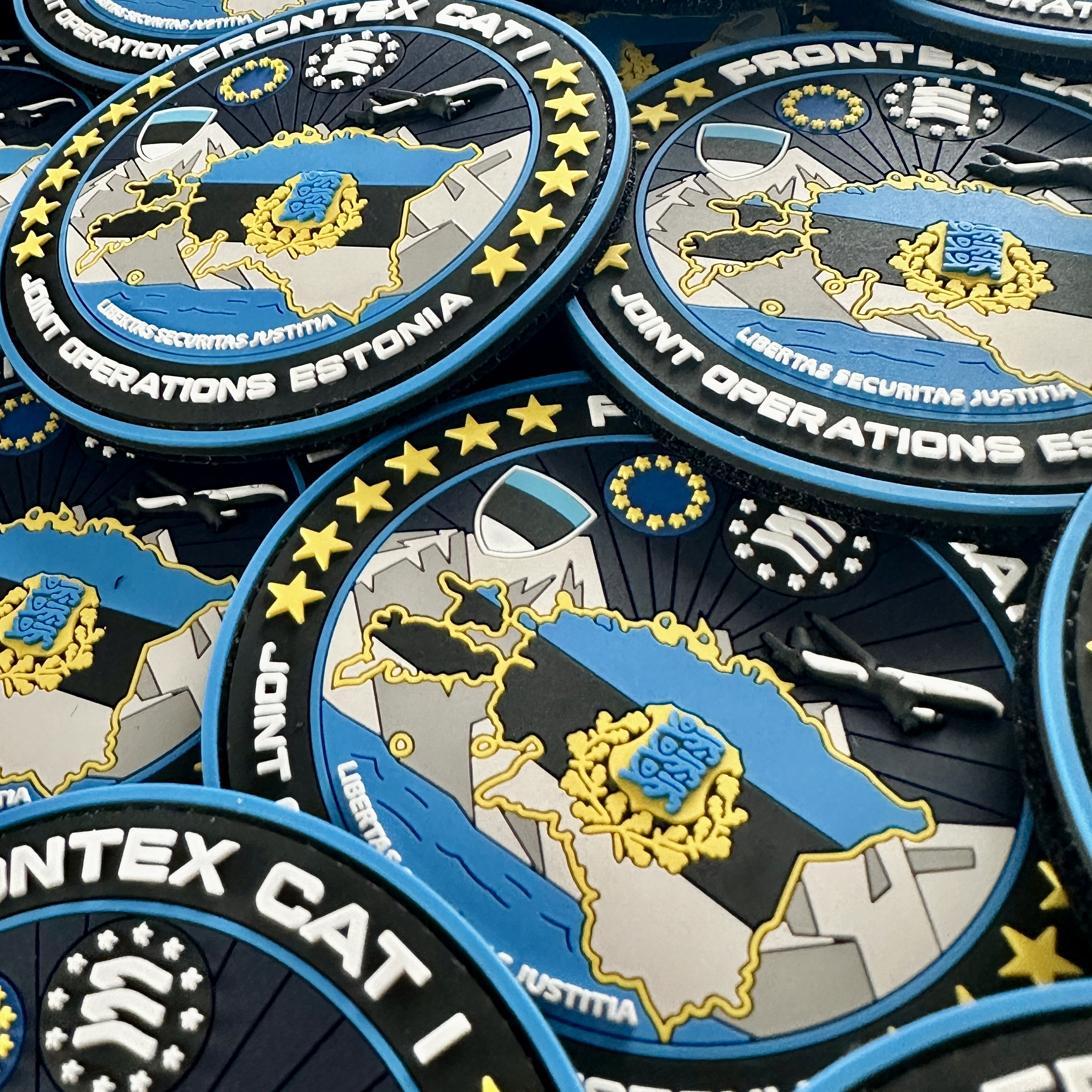 FRONTEX Border Police Patch Border Police Badge FRONTEX Coastguard ...