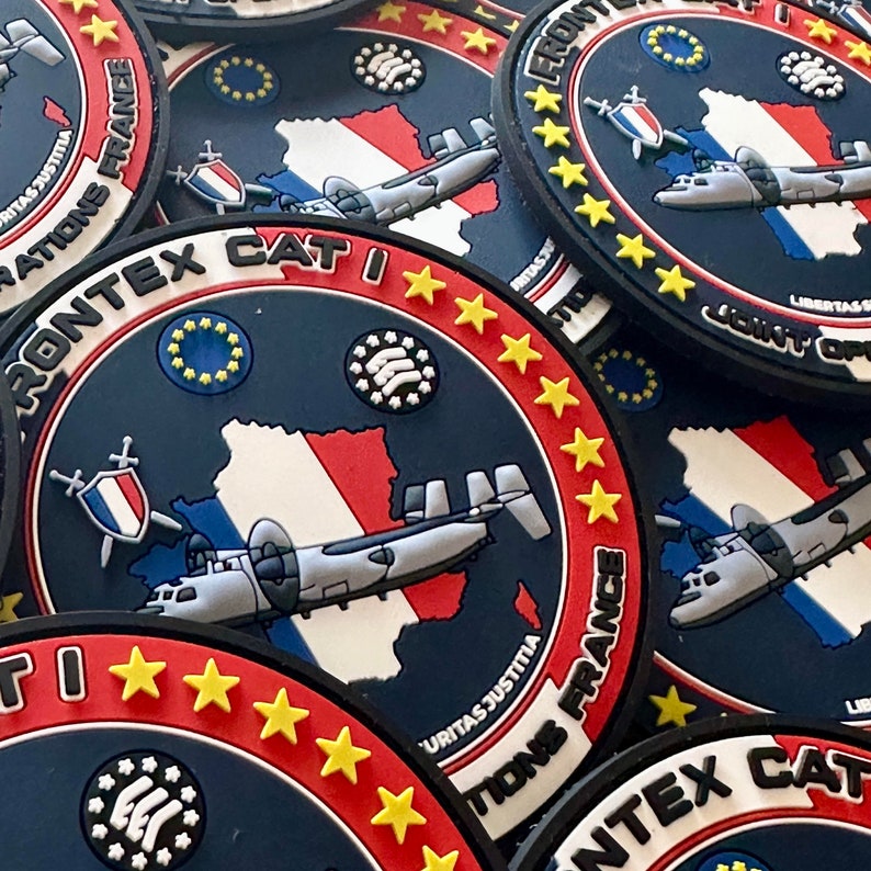 FRONTEX Border Police Patch Border Police Badge FRONTEX Coastguard ...