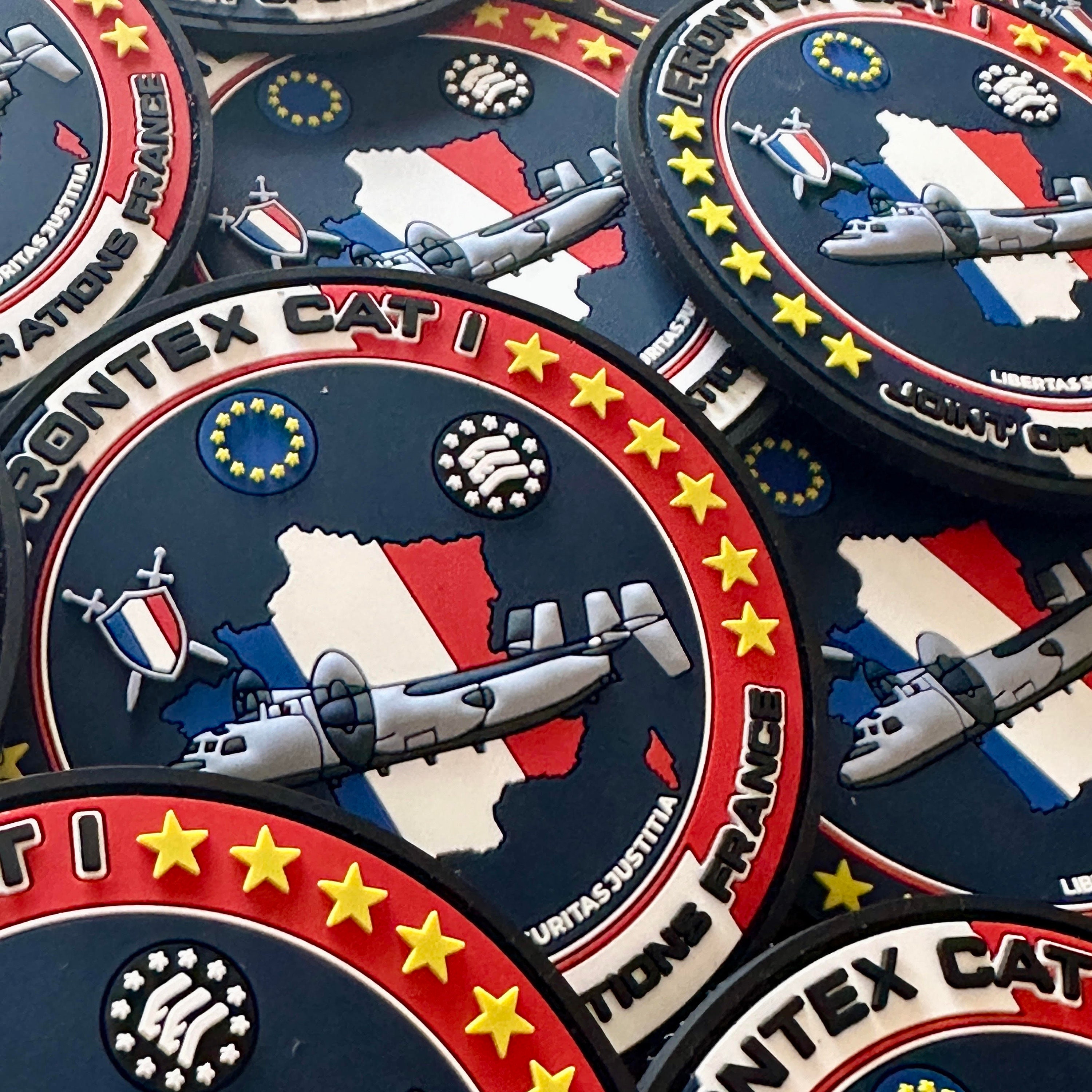 FRONTEX Border Police Patch Border Police Badge FRONTEX Coastguard ...