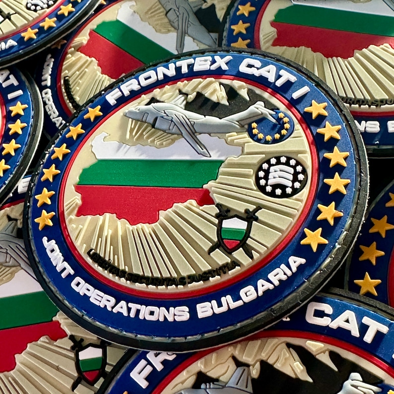 FRONTEX Border Police Patch Border Police Badge FRONTEX Coastguard ...