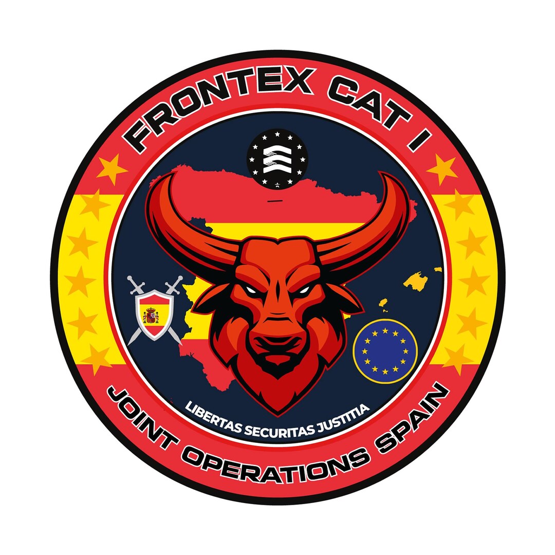 FRONTEX Border Police Patch Border Police Badge FRONTEX Coastguard ...