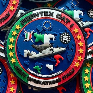 FRONTEX Border Police Patch Border Police Badge FRONTEX Coastguard ...