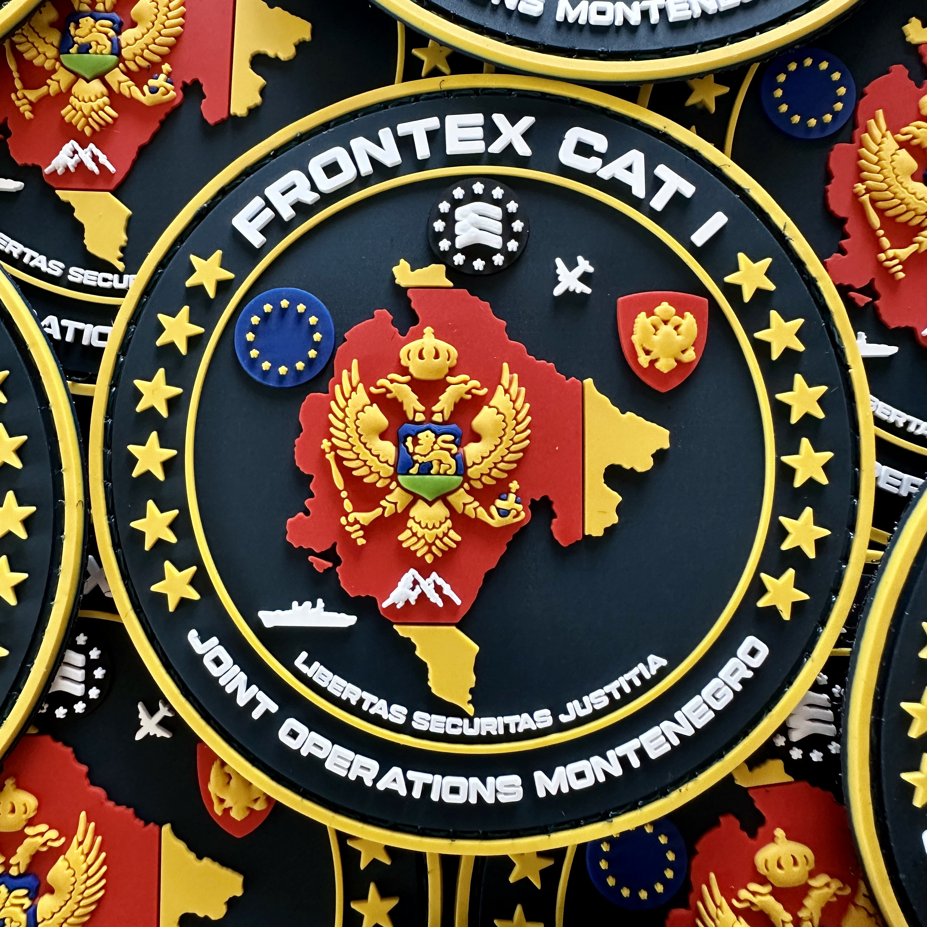 FRONTEX Border Police Patch Border Police Badge FRONTEX Coastguard ...