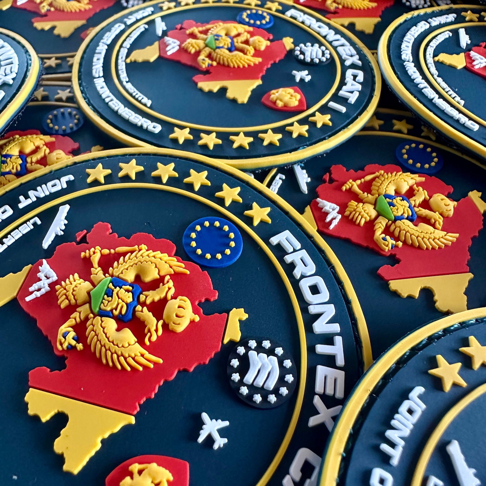 FRONTEX Border Police Patch Border Police Badge FRONTEX Coastguard ...