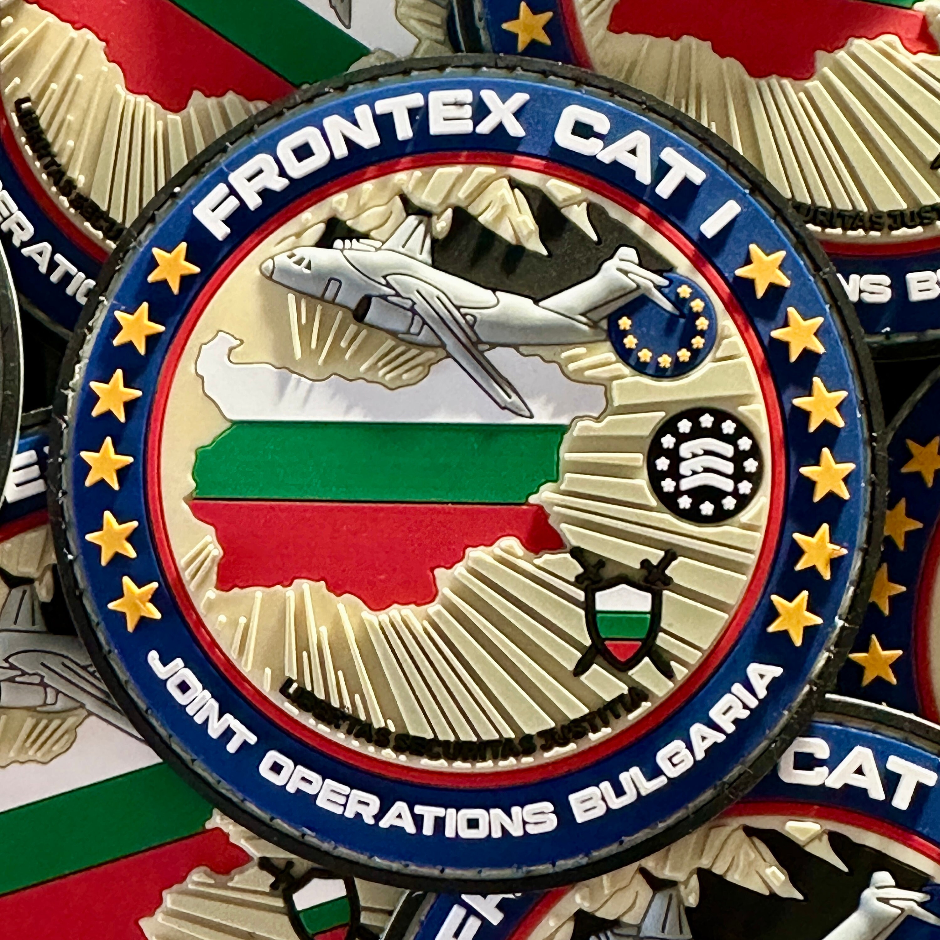 FRONTEX Border Police Patch Border Police Badge FRONTEX Coastguard ...