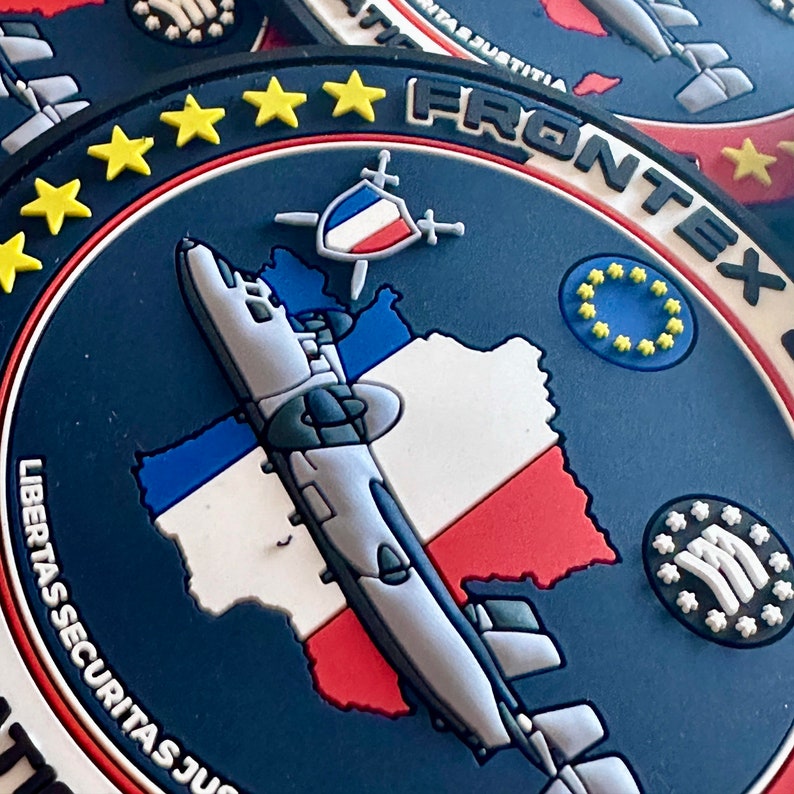 FRONTEX Border Police Patch Border Police Badge FRONTEX Coastguard ...