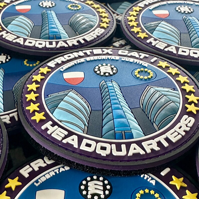 FRONTEX Border Police Patch Border Police Badge FRONTEX Coastguard ...