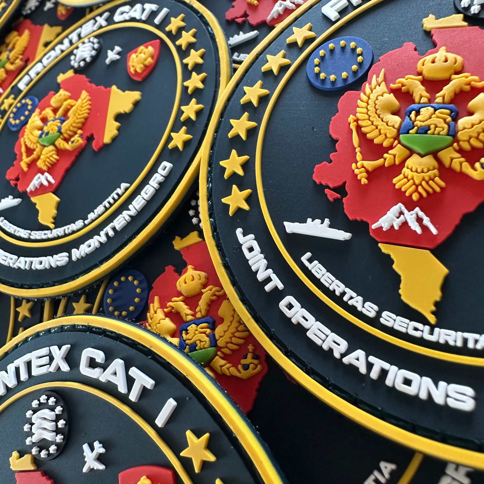 FRONTEX Border Police Patch Border Police Badge FRONTEX Coastguard Badge Coastguard Patch ...