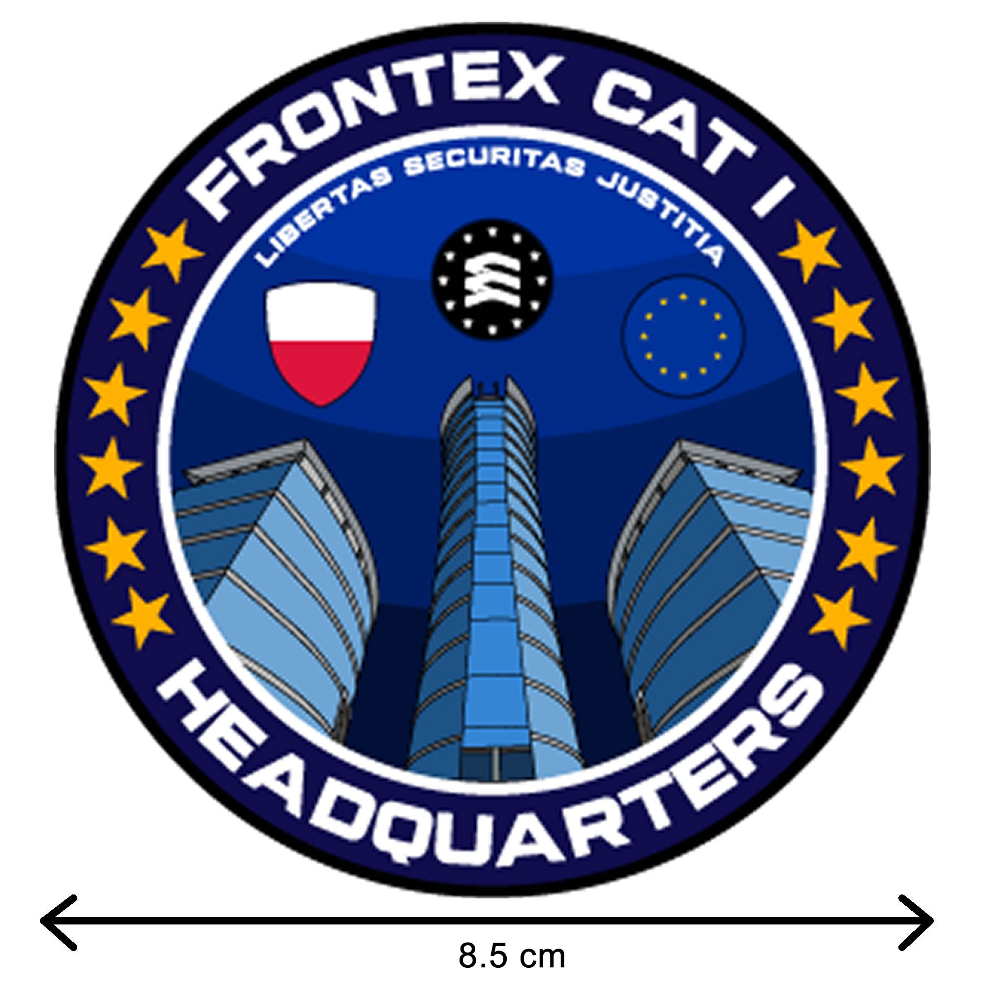 FRONTEX Border Police Patch Border Police Badge FRONTEX Coastguard ...