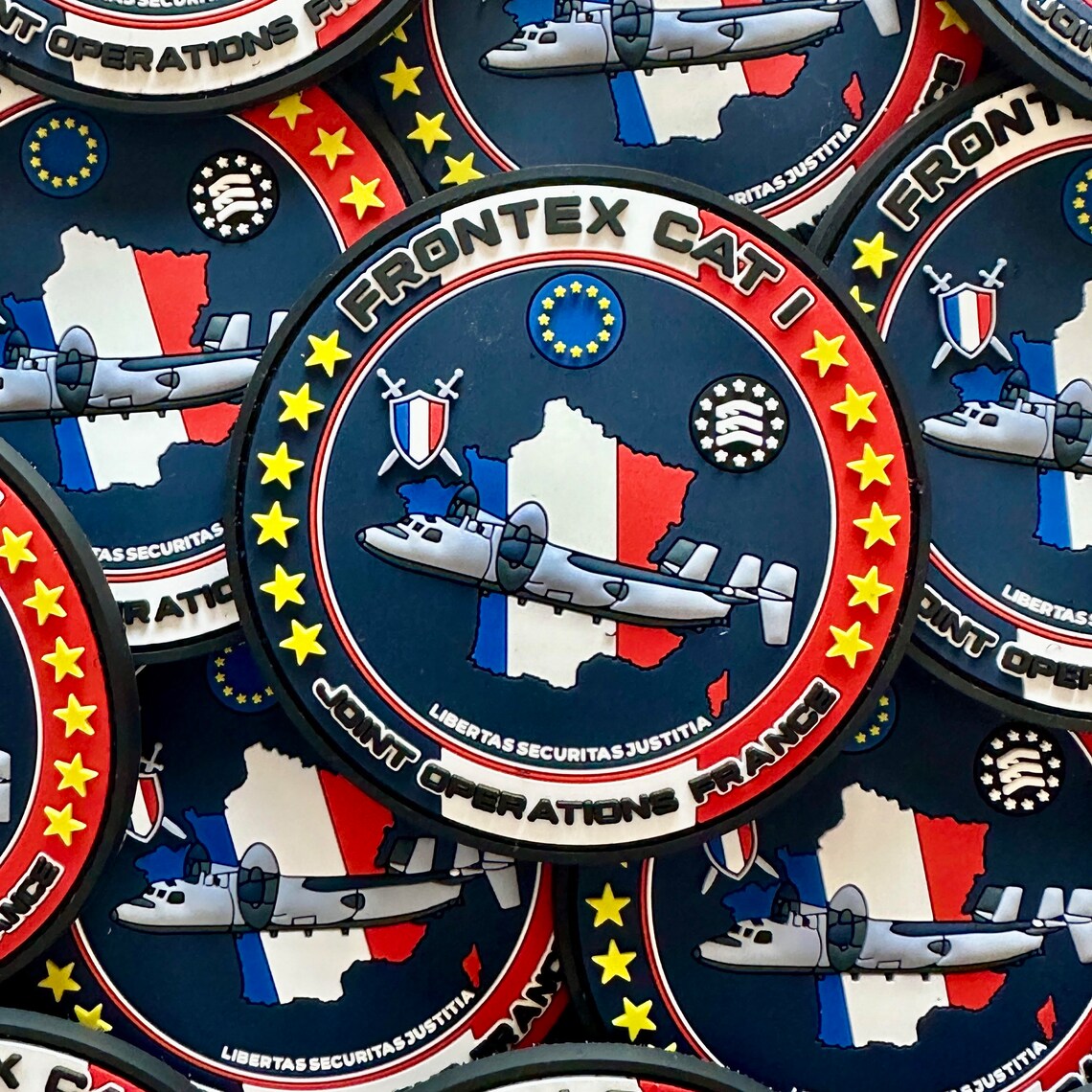 FRONTEX Border Police Patch Border Police Badge FRONTEX Coastguard ...